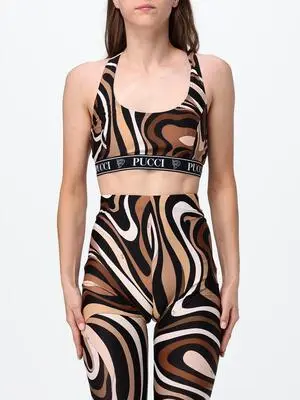 Emilio Pucci Printed Leggings - Brown