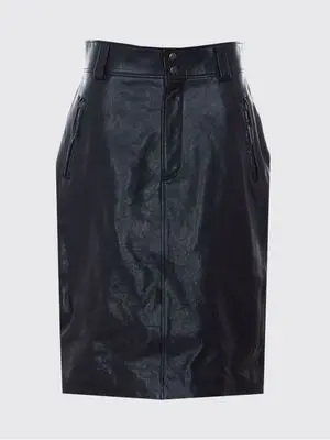 Saint Laurent Leather Skirt