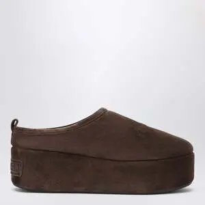 Balenciaga Soft Platform Clogs - Brown