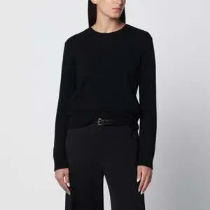 LISA YANG Mable Crewneck Sweater In Cashmere - Black
