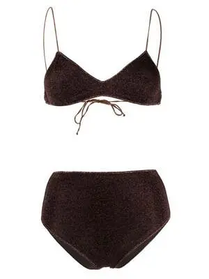 Oseree Two-piece Swimsuit - Brown