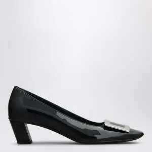 ROGER VIVIER Belle Vivier Patent Leather Decolletes - Cream