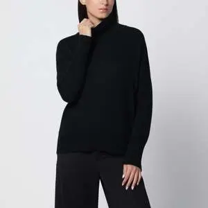 LISA YANG Heidi Turtleneck Sweater In Cashmere - Black
