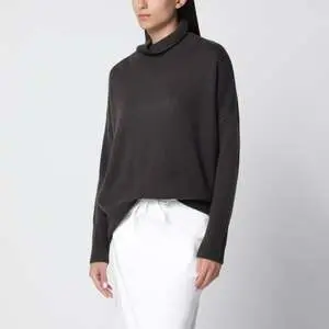 LISA YANG Cashmere Heidi Sweater - Gray