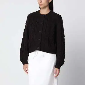 LISA YANG Cable Knit Cashmere Cardigan