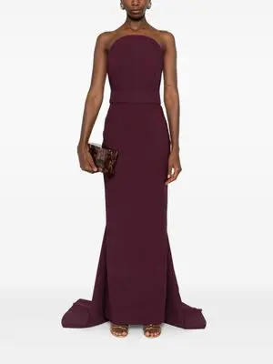 Solace London Citra Strapless Maxi Dress