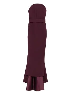 Solace London Citra Strapless Maxi Dress - Multicolor