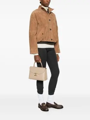 Celine Nino Medium Leather Handbag - Multicolor