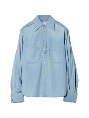 Celine Denim Cotton Shirt - Multicolor