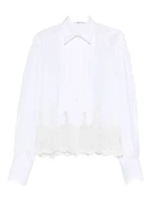 ERMANO SCERVINO Ermanno Scervino Embroidered Lace Shirt - Multicolor