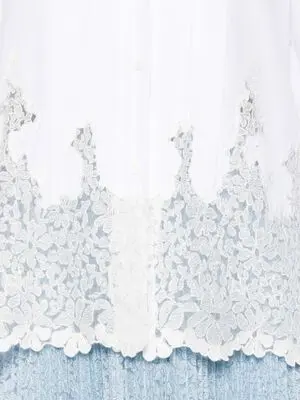 ERMANO SCERVINO Ermanno Scervino Embroidered Lace Shirt