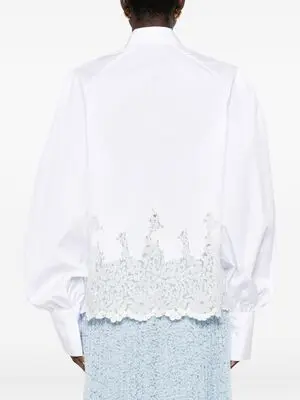 ERMANO SCERVINO Ermanno Scervino Embroidered Lace Shirt