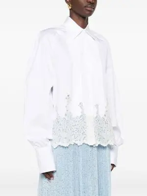 ERMANO SCERVINO Ermanno Scervino Embroidered Lace Shirt