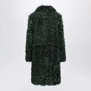 Prada Emerald Fur Coat