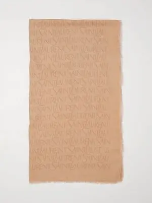 Saint Laurent Scarf Beige - Cream