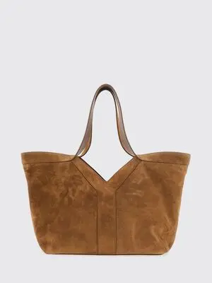 Saint Laurent Leather Shoulder Bag - Brown