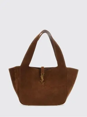 Saint Laurent Calfskin Shoulder Bag - Brown