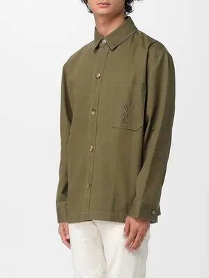 Saint Laurent Shirt Military - Green