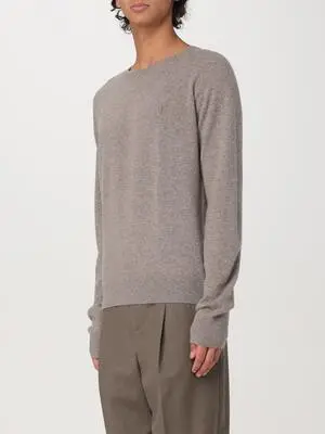 Saint Laurent Cashmere Crew Neck Sweater - Cream
