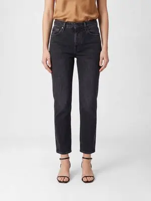 Saint Laurent Cotton Jeans - Black