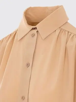 Saint Laurent Silk Shirt - Cream