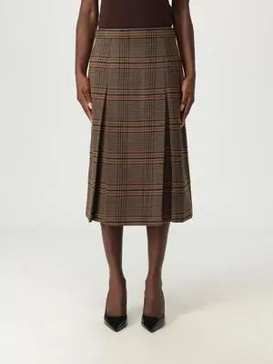 Saint Laurent Skirt Camel - Brown