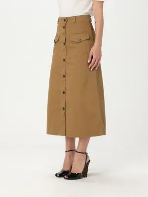 Saint Laurent Skirt Beige