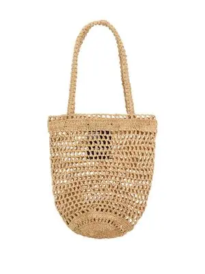 Chloé Raffia Tote Bag