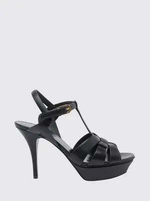 Saint Laurent Heeled Sandals - Black