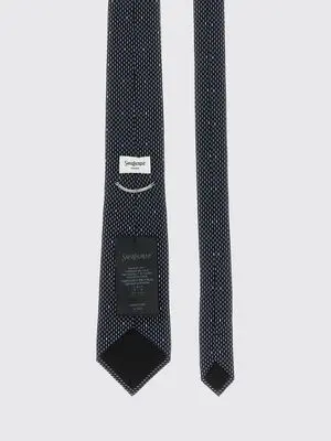 Saint Laurent Silk Neck Tie - Blue