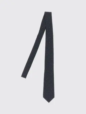 Saint Laurent Silk Neck Tie - Blue