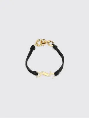 Saint Laurent Gold-tone Logo Bracelet
