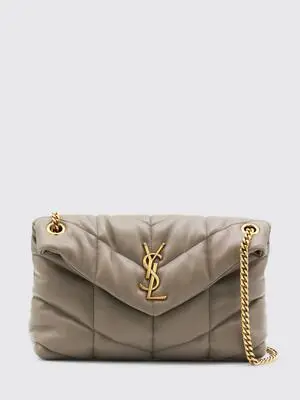 Saint Laurent Shoulder Bag Beige - Cream