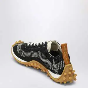 AMI Paris Ivory Mesh Mirage Trainers