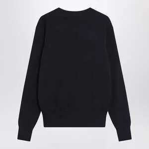 AMI Paris Navy De Coeur Sweater