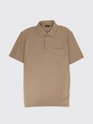 Zegna Polo Shirt Sand