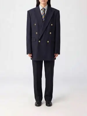 Saint Laurent Double Breasted Blazer - Multicolor
