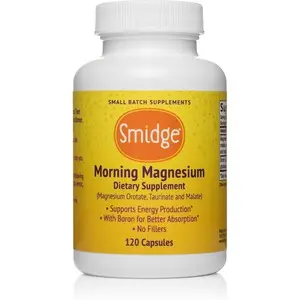 BEAUTIFIEDYOU Smidge Morning Magnesium 120 Capsules - One-color