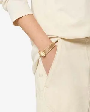 Isabel Marant Étoile Hanae Mesh Bracelet With Flower Detail