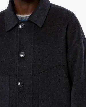 Isabel Marant Étoile Casper Double-faced Wool And Cashmere Jacket