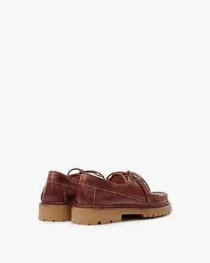 Isabel Marant Étoile Byren Boat Moccasins