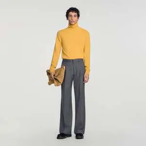 Sandro Wide Leg Pants For Men