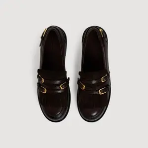 Sandro Buckle Loafers