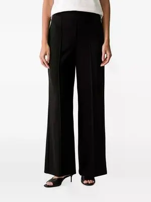 Joseph Ribkoff Logo Plaque Wide-leg Trousers