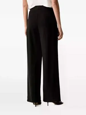 Joseph Ribkoff Logo Plaque Wide-leg Trousers