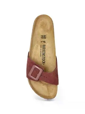 BIRKENSTOCK Madrid Cushion Suede Slides