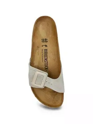 BIRKENSTOCK Madrid Buckle Suede Slides