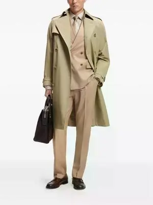BOSS Double-breasted Trench Coat