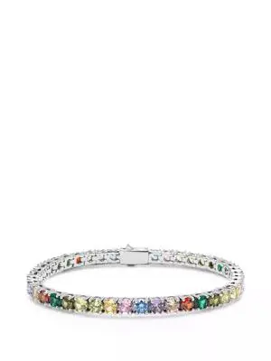 NIALAYA JEWELRY Tennis Zirconia-embellishment Bracelet