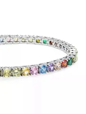NIALAYA JEWELRY Tennis Zirconia-embellishment Bracelet